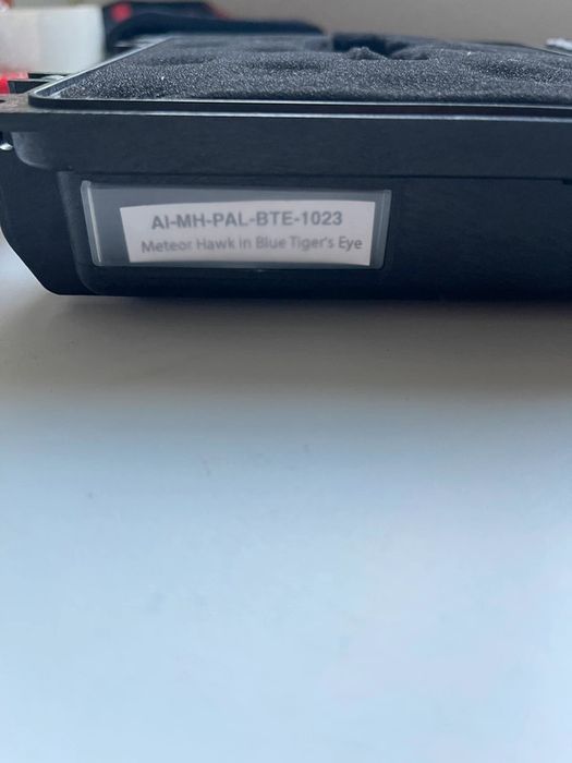 Alabaster Industries Alabaster Industries Meteor Hawk Blue Tiger Eye ...