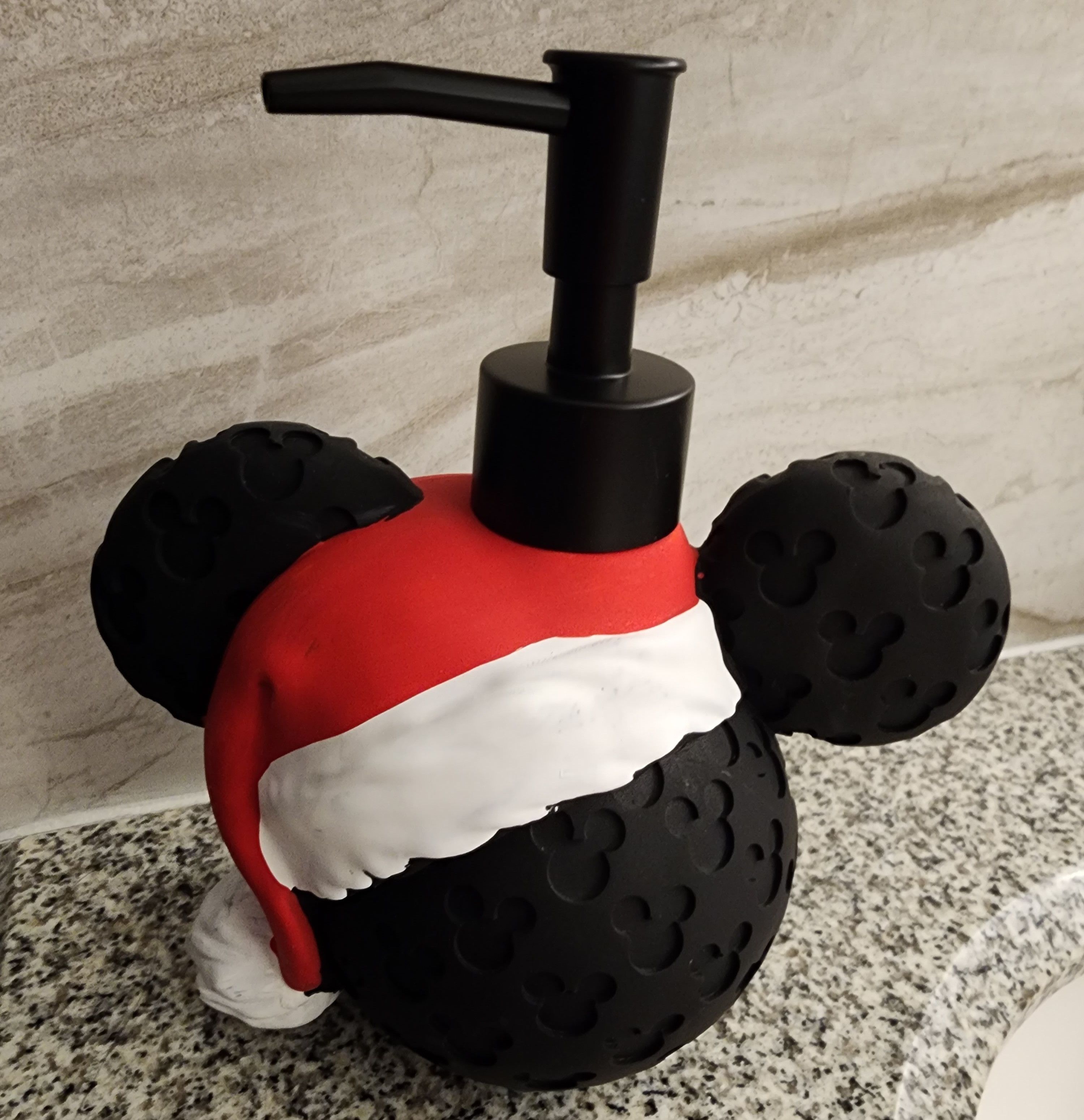 Disney MICKEY MOUSE 7in Santa Holiday Christmas Soap Dispenser | Grailed