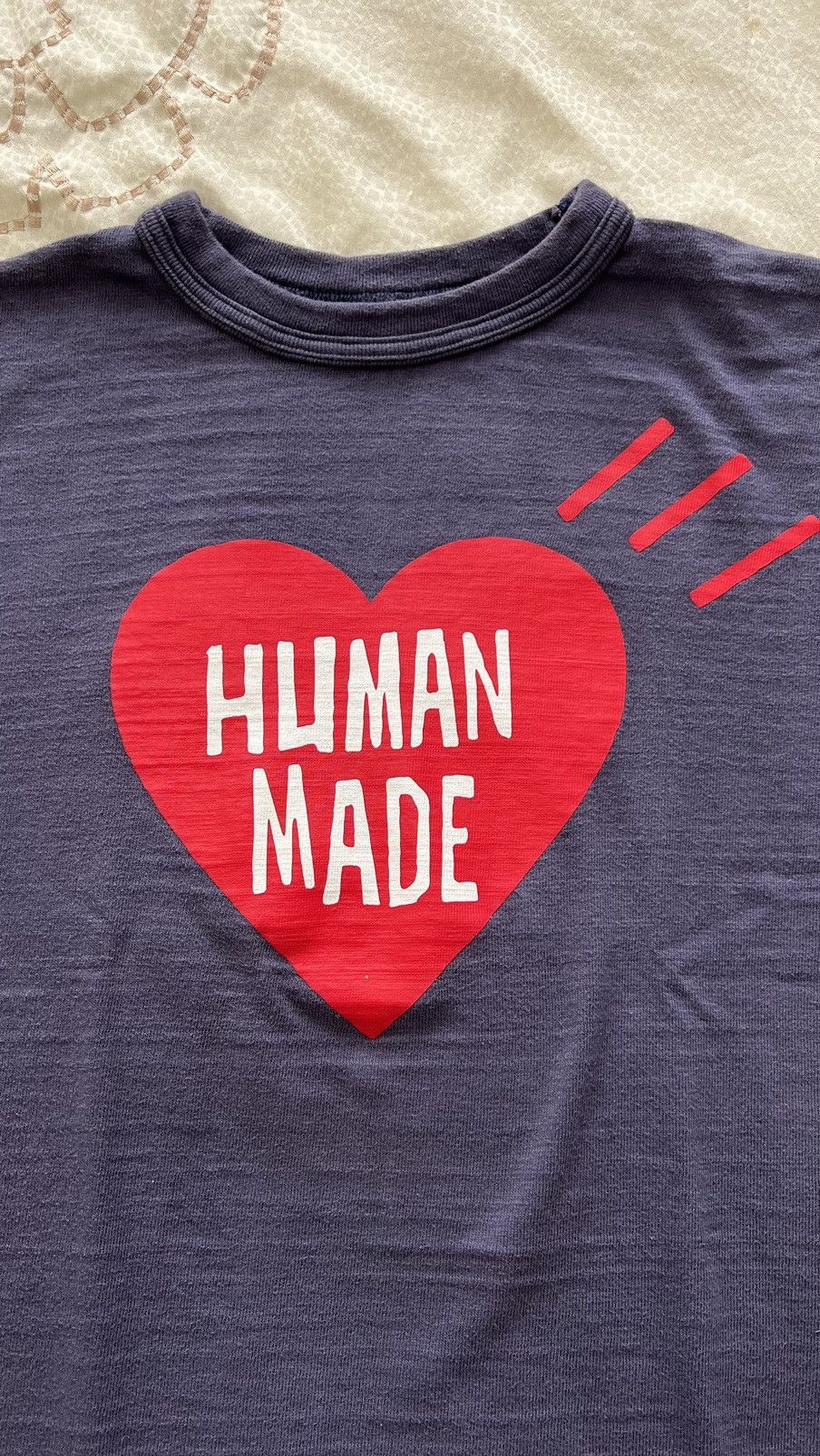 Human Made × Nigo Human Made Heart Screen Print | Grailed