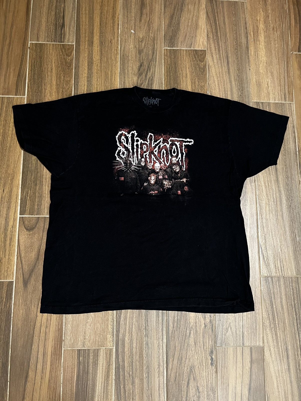 Band Tees × Streetwear Sick Slipknot Band T shirt Double Graphic Heavy ...