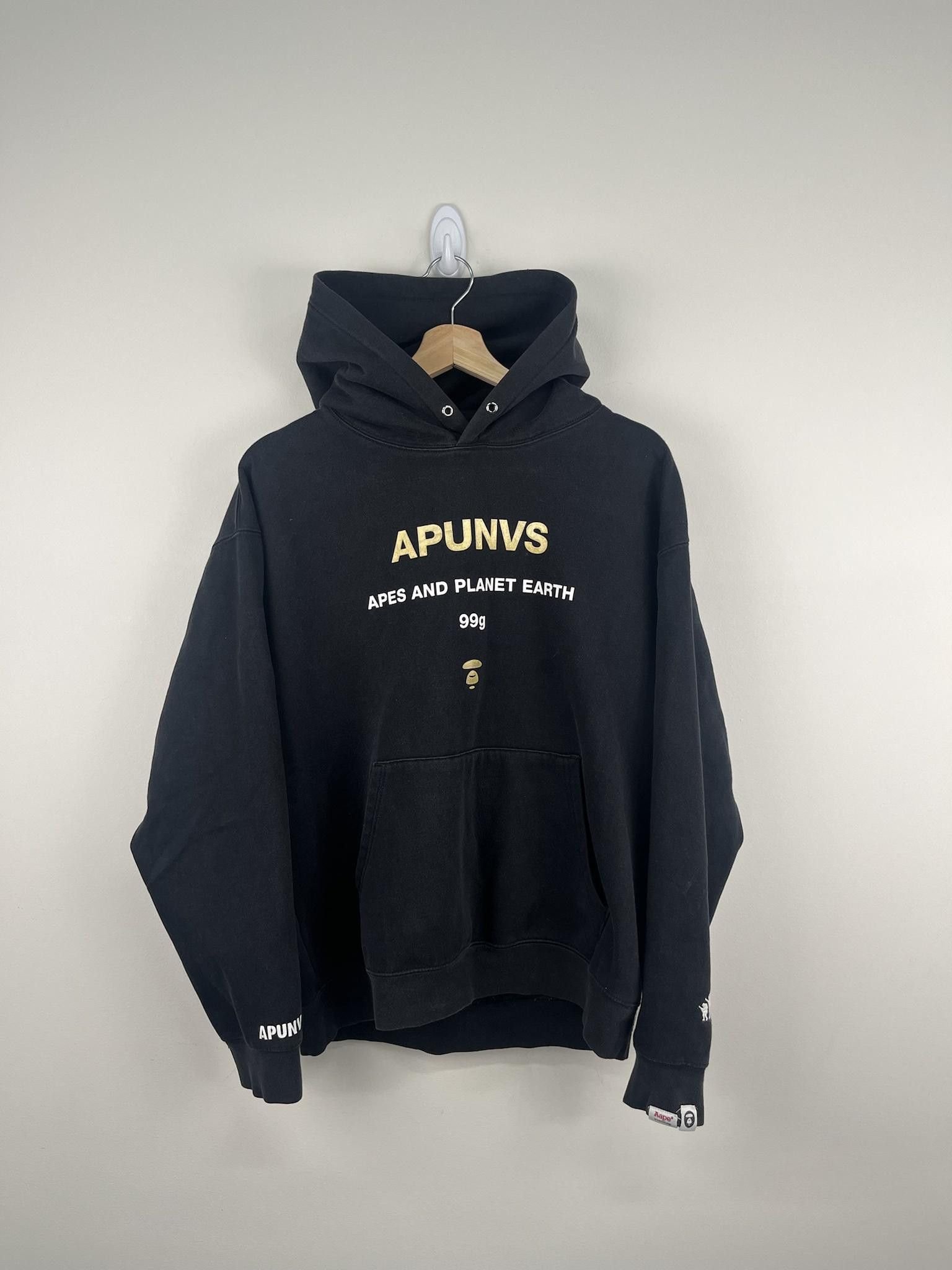 Bape × Japanese Brand × Streetwear Bape AAPE APUNVS Hoodie | Grailed