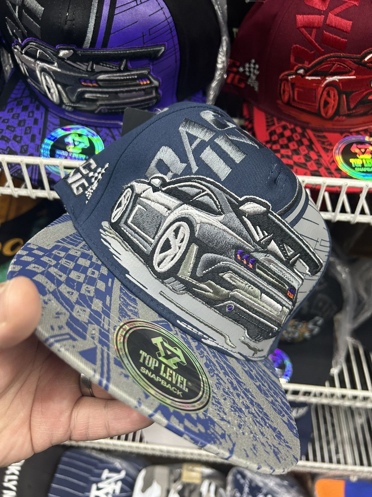 Streetwear × Vintage Race Car Turbo Drift Racing Adjustable Hat | Grailed