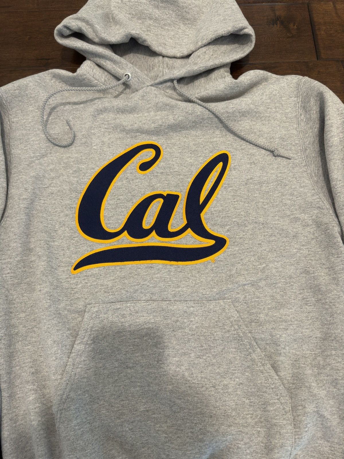 Vintage Cal Berkeley Champion Applique Hoodie | Grailed