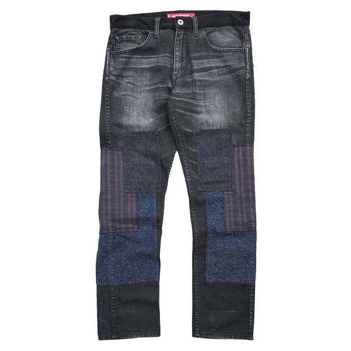 Junya Watanabe Levis x Junya Watanabe CDG Patchwork Jeans AW 2013 | Grailed