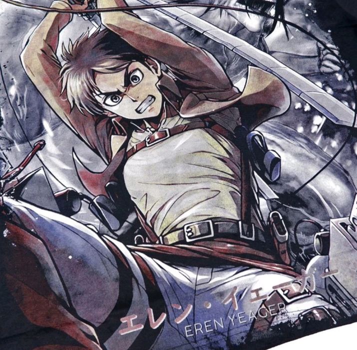 Rare RARE Anime Eren Yeager Shingeki No Kyojin Attack On Titan | Grailed