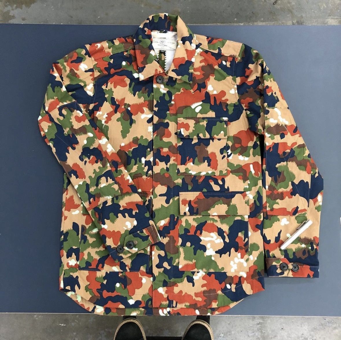 Rogue Territory Alpenflage Swiss Military Camo Drifter Jacket | Grailed