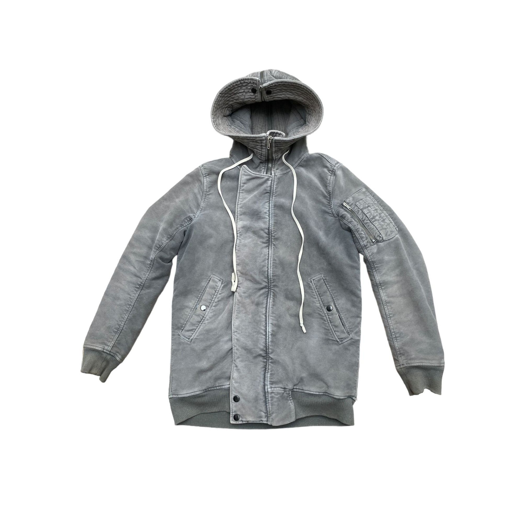 Rick Owens × Rick Owens Drkshdw FW 2014 Kaki Exploder Parka Jacket ...