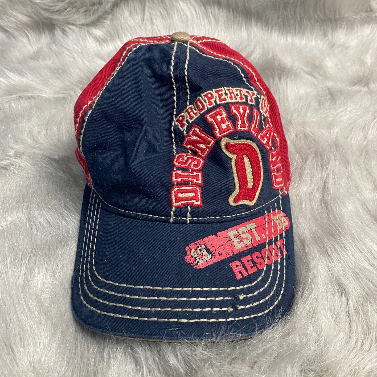 Disney Disneyland Resorts Cap Baseball Adults 100% Cotton Embroidered ...
