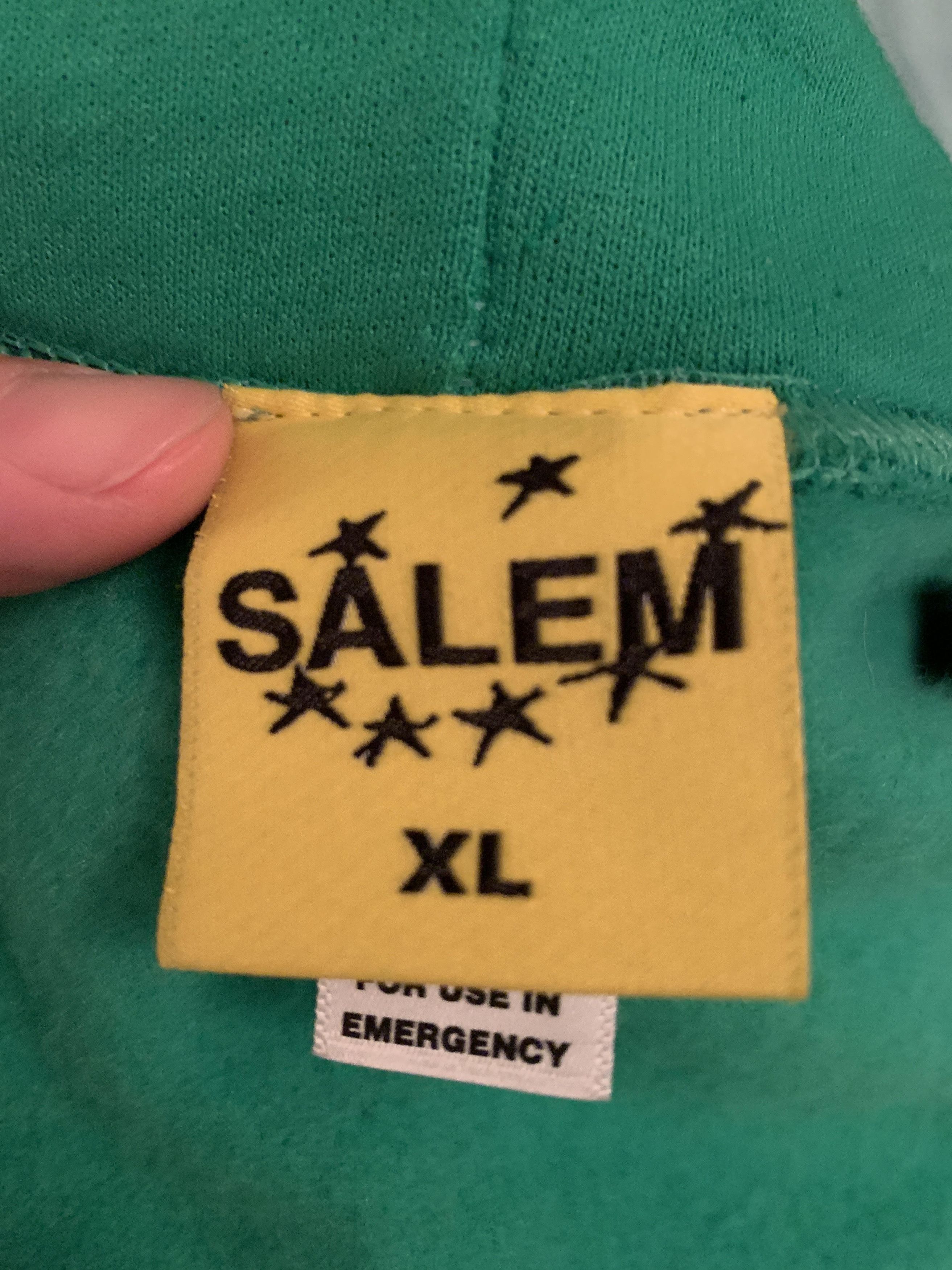 Sad Boys Green S4lem hoodie Black lettering | Grailed