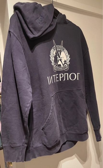 Vetements Interpol Hoodie | Grailed