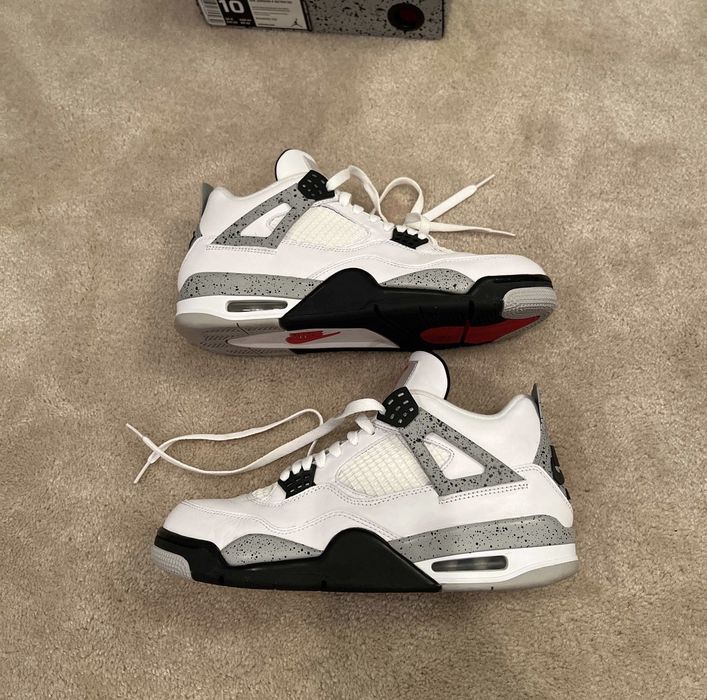 Jordan Brand Jordan 4 Cement 4s Size 10 MINT | Grailed