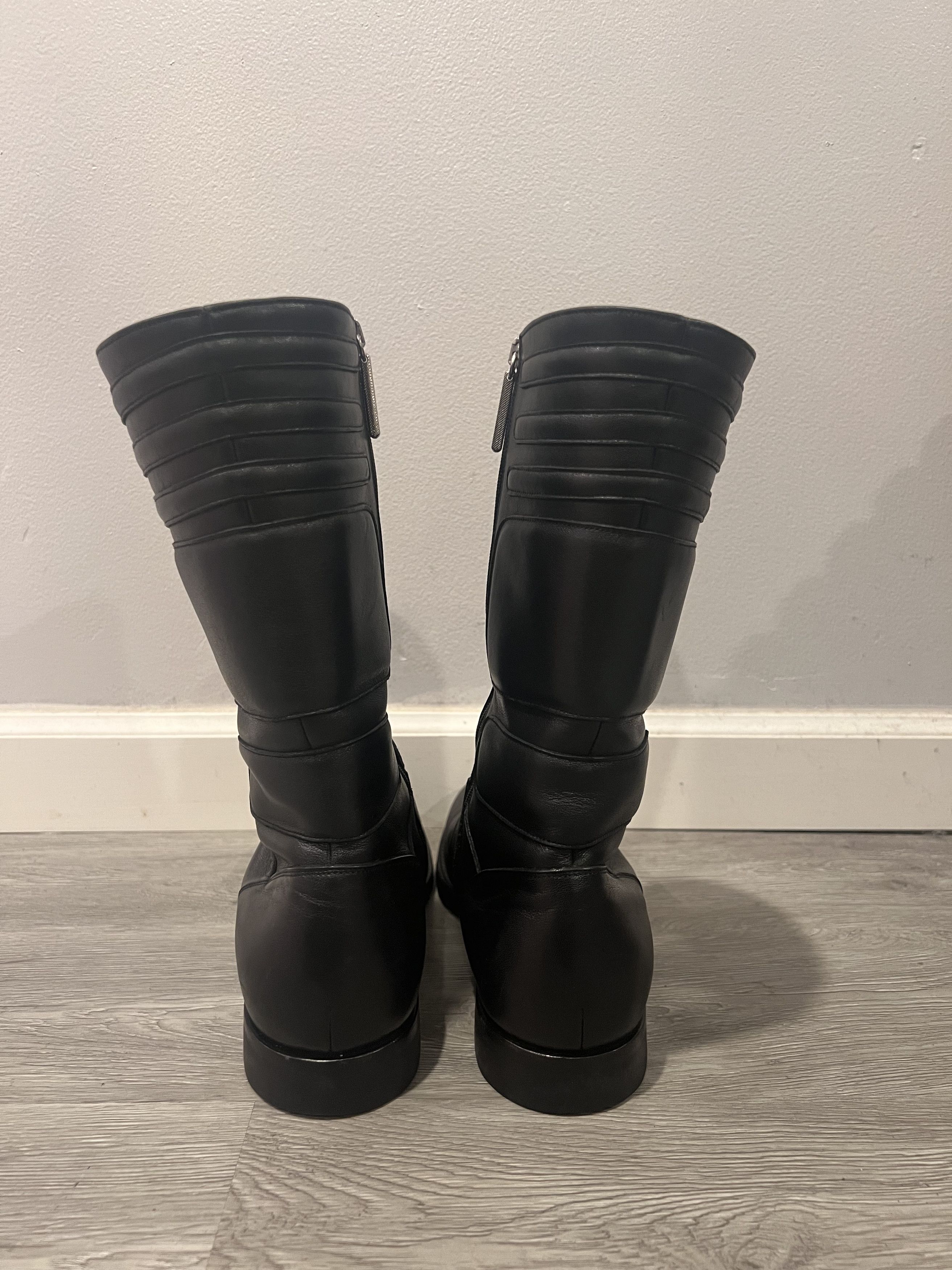 Raf Simons Jill Sander Raf Simon Designed Motorcycle Boots | Grailed