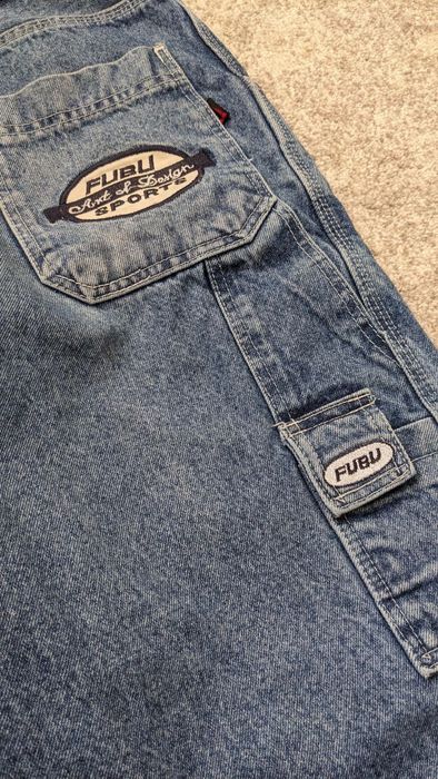 Southpole FUBU 90s Vtg BAGGY Carpenter Blue Denim Rap Hip-Hop Jeans | Grailed