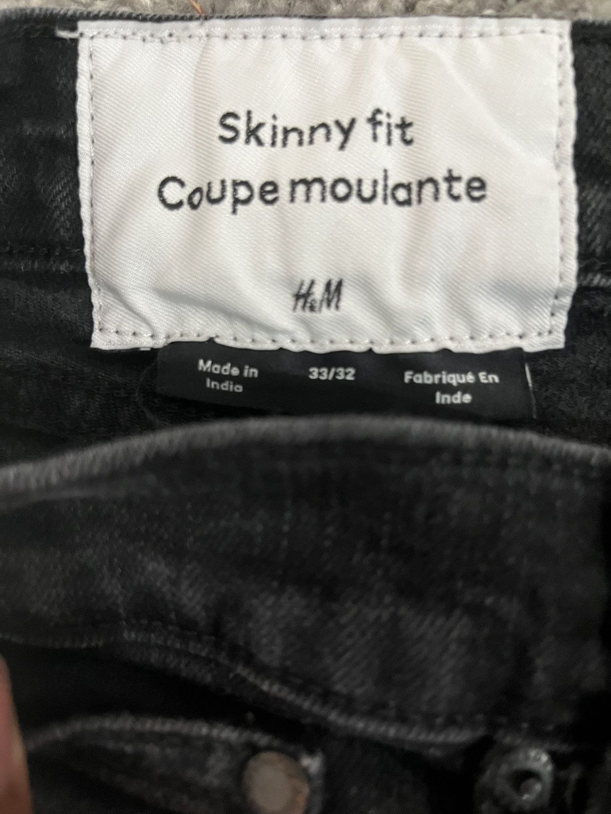H&M H&M Skinny Fit Coupe Moulante Jeans | Grailed
