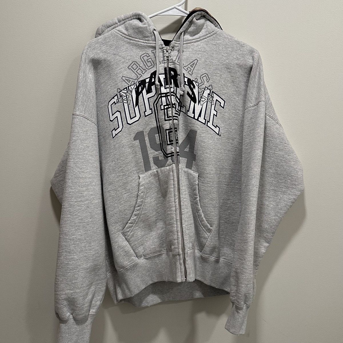 Maison Margiela × Supreme Supreme Maison Margiela zip up hoodie | Grailed