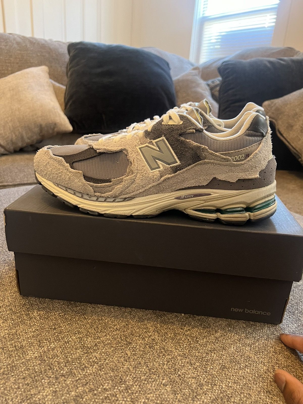 New Balance New Balance 2002R Protection Pack Rain Cloud | Grailed
