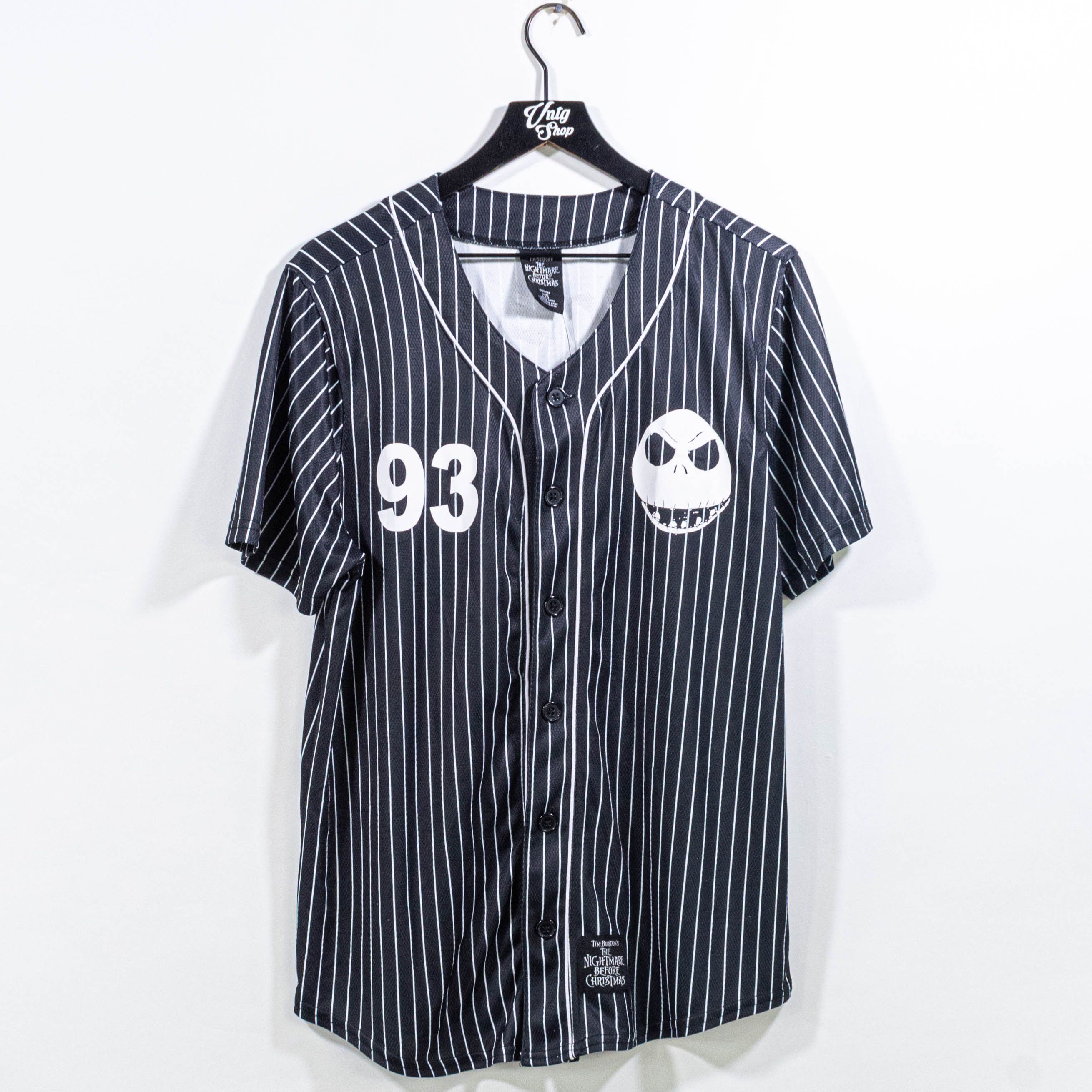 Vintage Disney Nightmare Before Christmas Baseball Jersey | Grailed