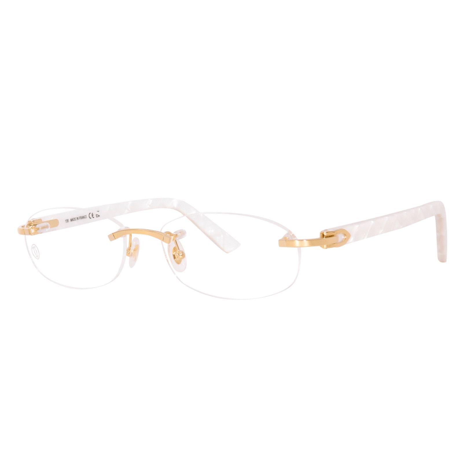 Cartier Cartier C Decor Enamel Frame Glasses | Grailed