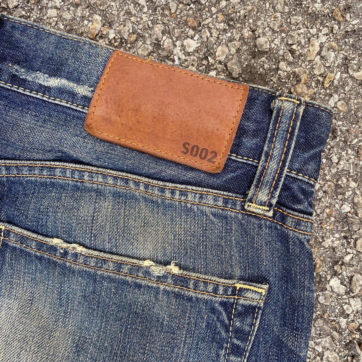 Undercover Uniqlo S002 Mud Wash Rusty Denim Distressed Jeans | Grailed