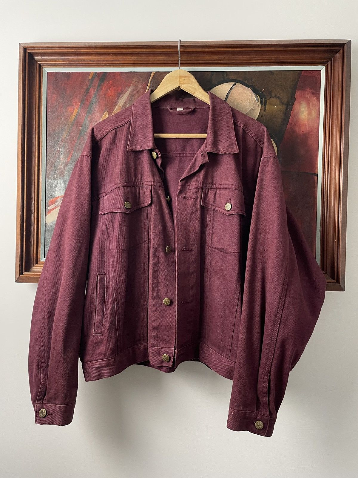 Denim Jacket × Streetwear × Vintage Vintage 90s Trucker Denim Jacket ...