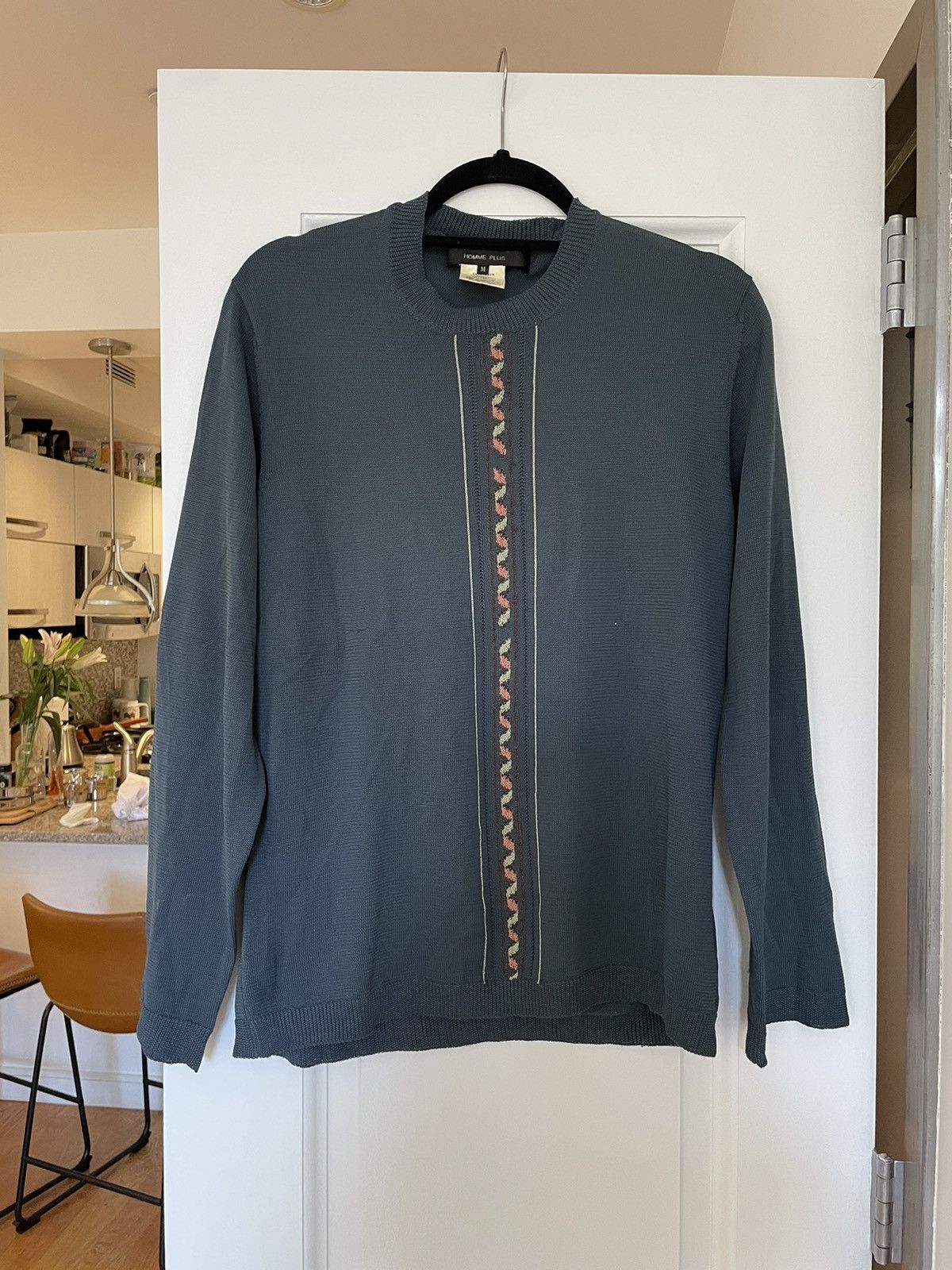 Comme des Garcons Homme Plus CDG Homme Plus Blue Long-Sleeve | Grailed