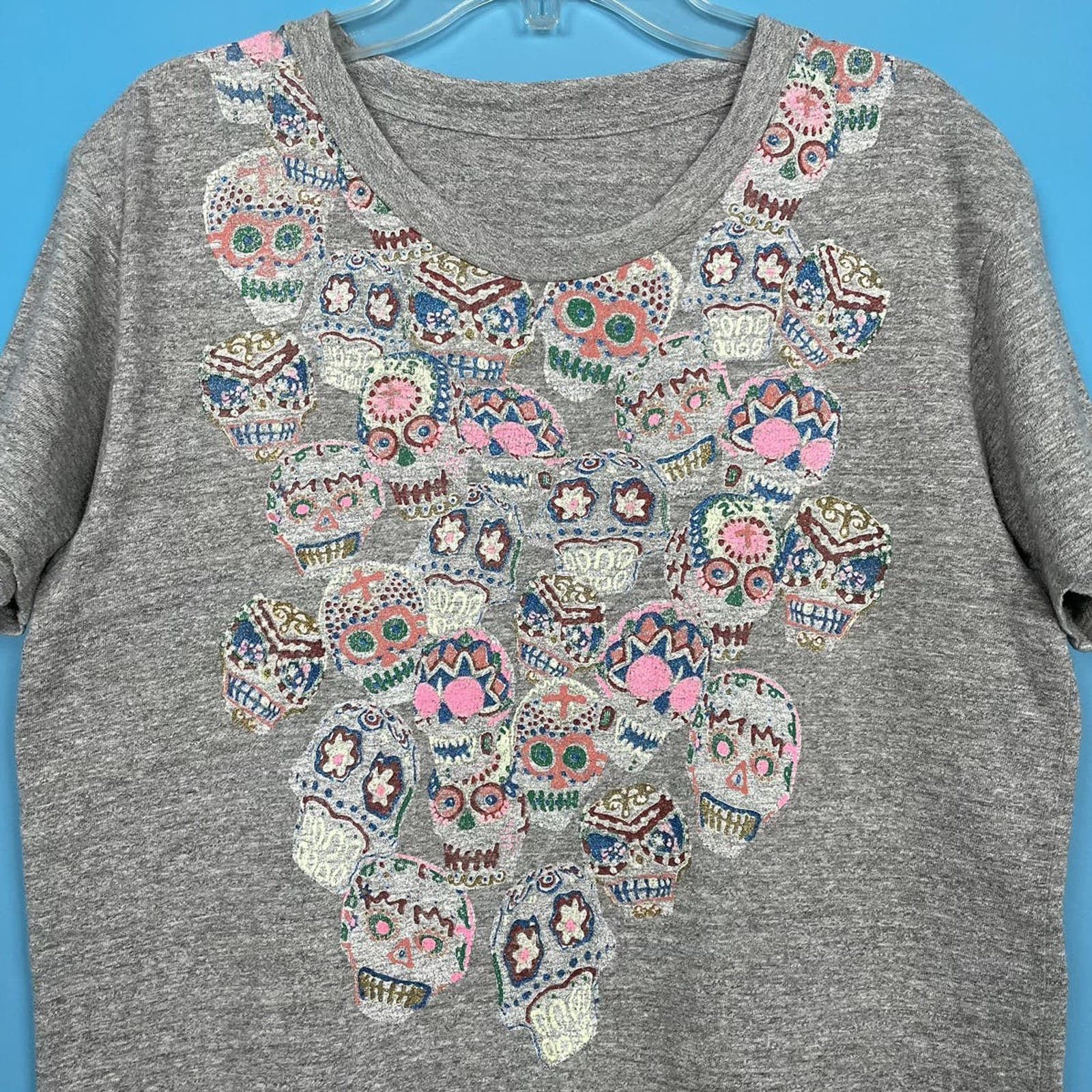 Japanese Brand × Kapital × Vintage 🇯🇵KAPITAL Mardi Grad Skulls T | Grailed