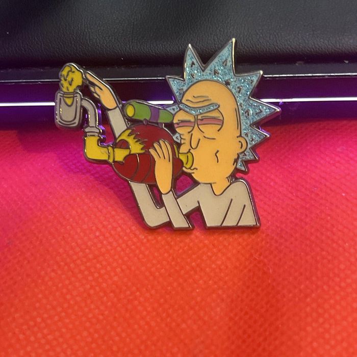 Cartoon Network Rick And Morty Pin Dabbing Grailed