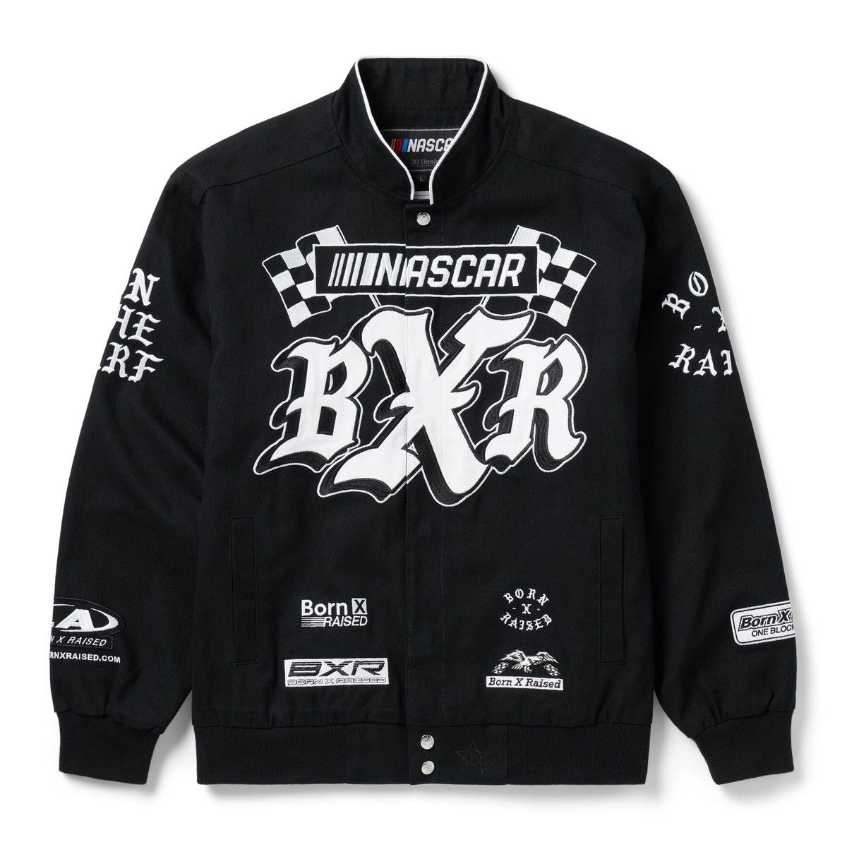 Born X Raised × NASCAR BORN X RAISED + NASCAR JACKET - XXL | Grailed