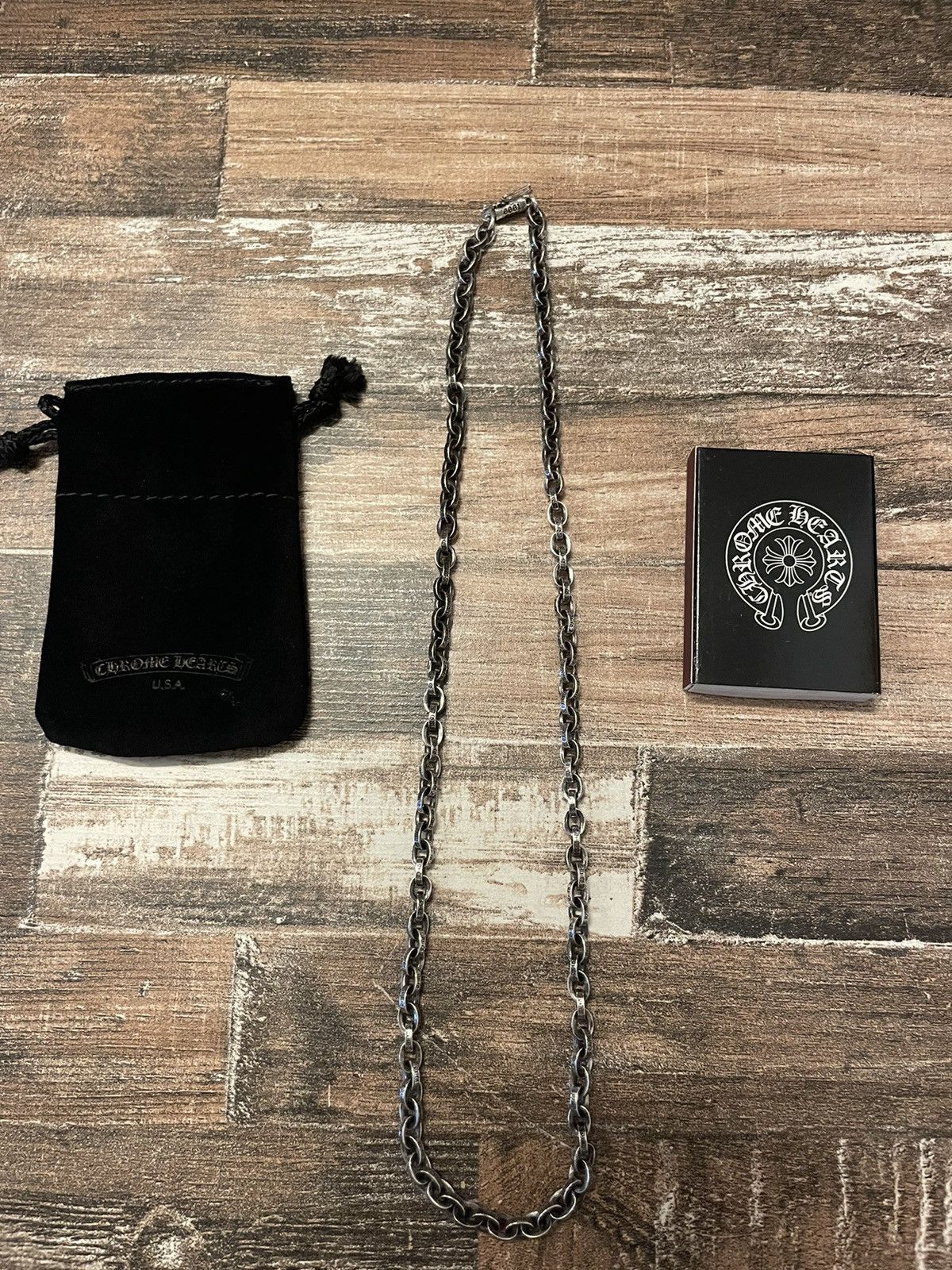 Chrome Hearts Chrome Hearts Paper Chain Necklace - 20 inch | Grailed