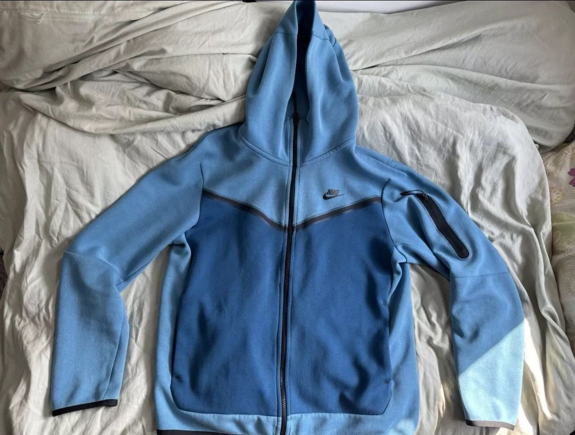 Nike Tech Fleece Hoodie Dutch Blue | Grailed
