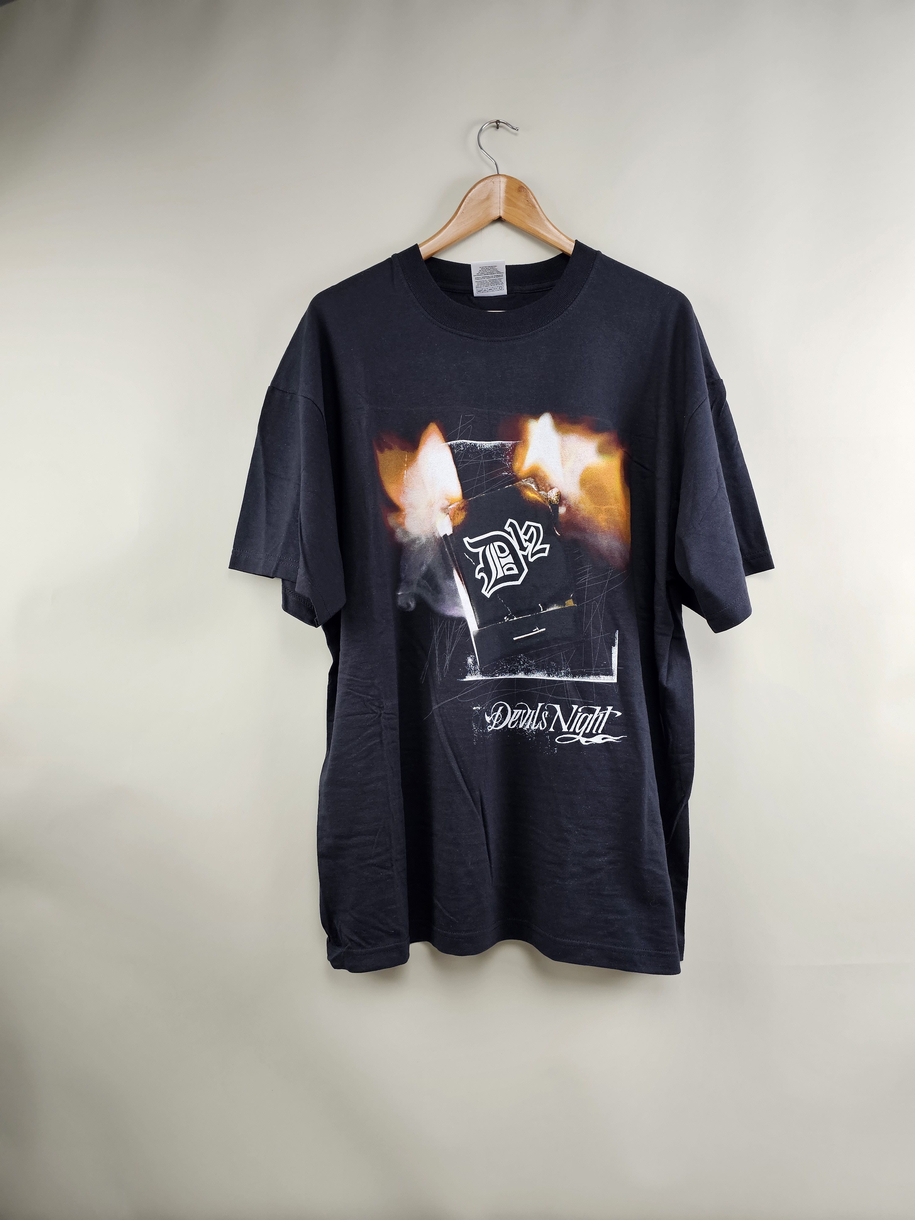 Band Tees × Eminem × Vintage 2001 Eminem D12 Devil's Night Europe Tour ...