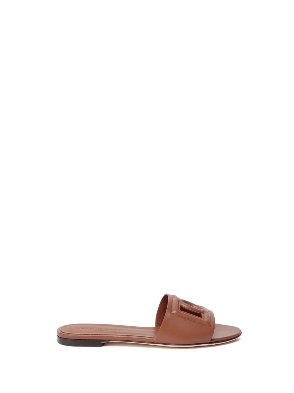 Dolce & Gabbana Calfskin Sliders With `DG` Logo | Grailed
