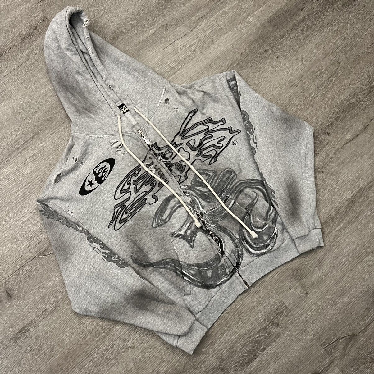 HELLSTAR Hellstar Yoga Zip Up Hoodie | Grailed