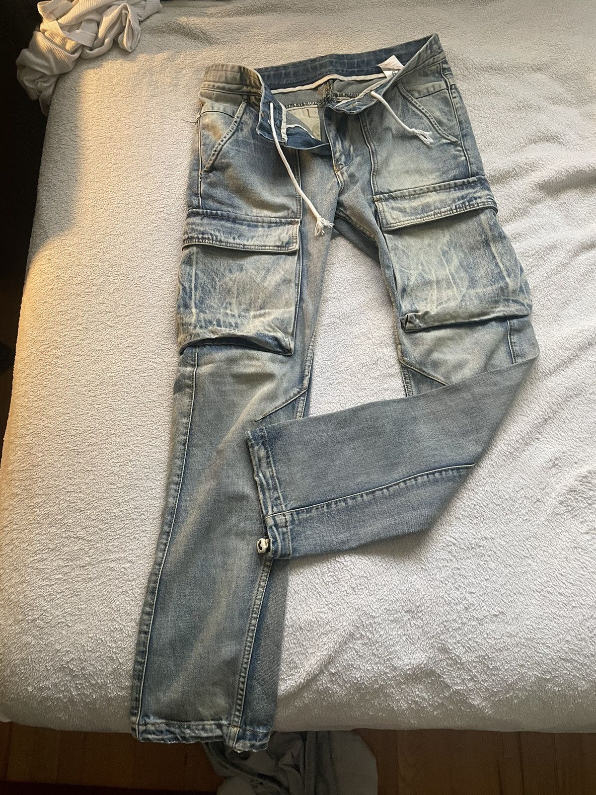 Mnml Mnml Cargo Jeans Grailed
