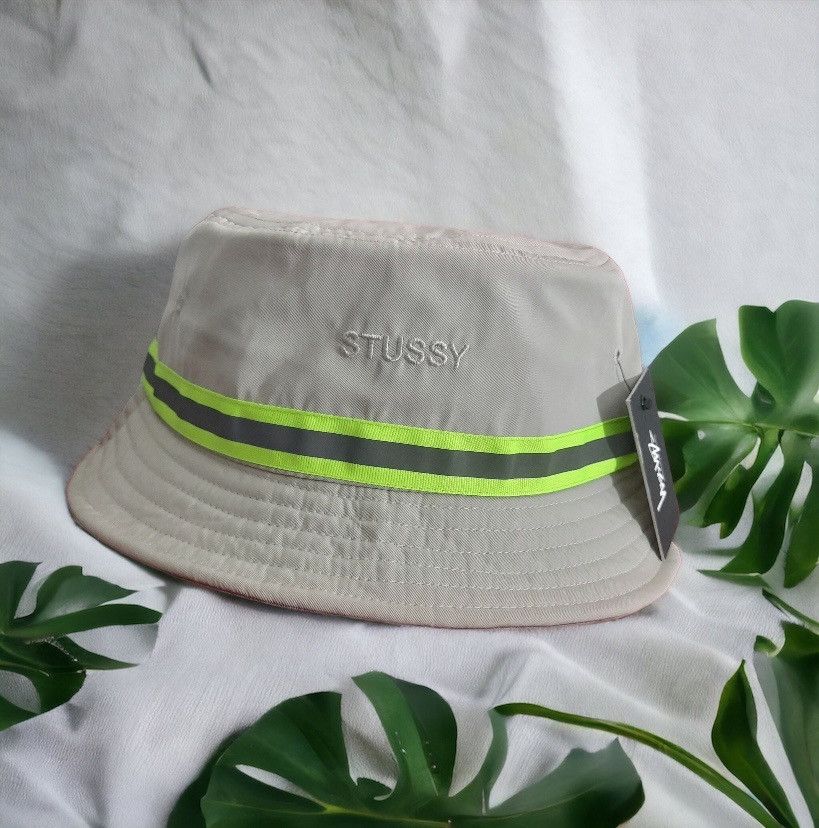 Vintage Reflective Tape Bucket Hat | Grailed