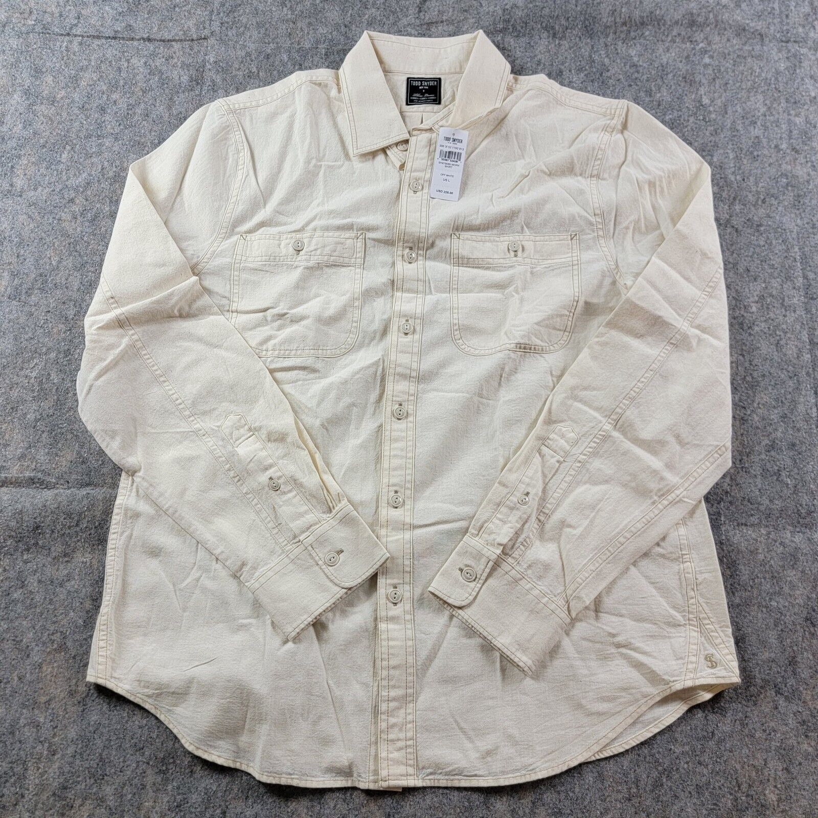 Todd Snyder Todd Snyder Japanese Chambray Work Shirt size L | Grailed
