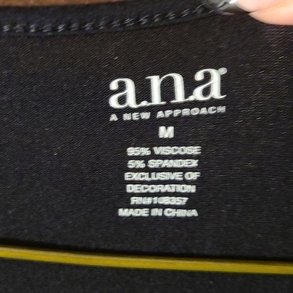 Other Ana A New Approach Black Pink Soft Tank | Grailed