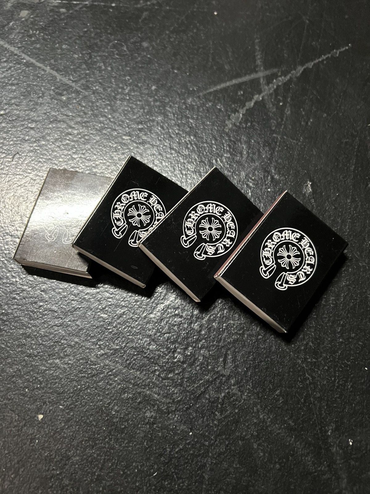 Chrome Hearts Chrome Hearts Matches Set Of 4 | Grailed