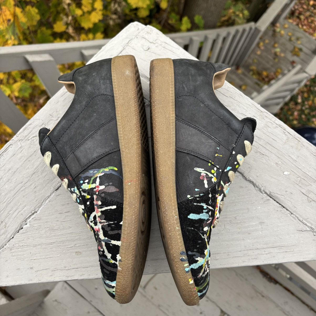 Maison Margiela Margiela FW22 Black/Gum Paint Splatter Replica GATs ...