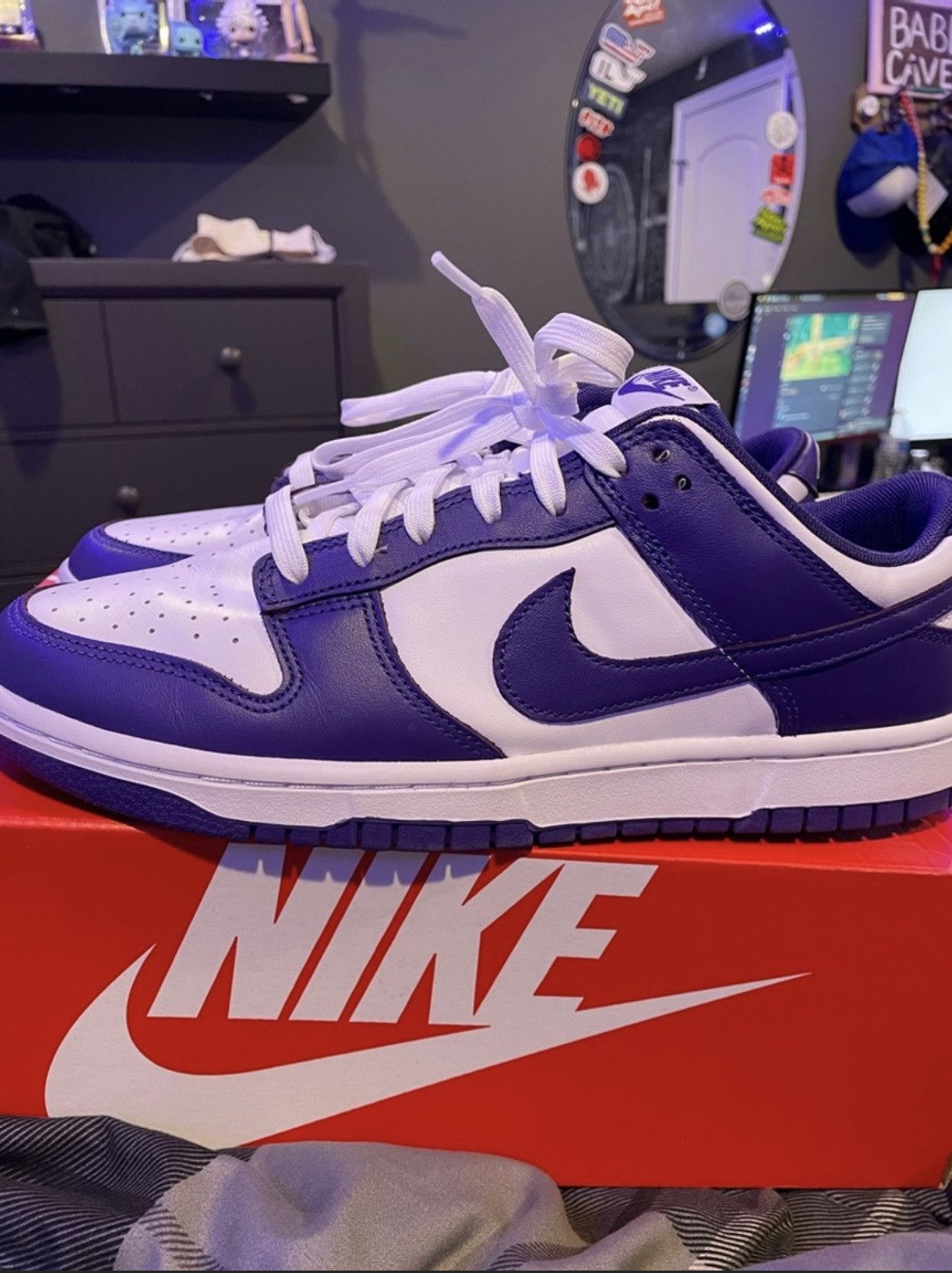 Nike Nike Court Purple Dunks | Grailed