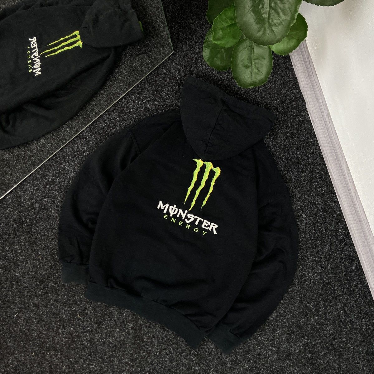 Racing × Streetwear × Vintage VINTAGE MONSTER ENERGY EMBROIDERED LOGO ...