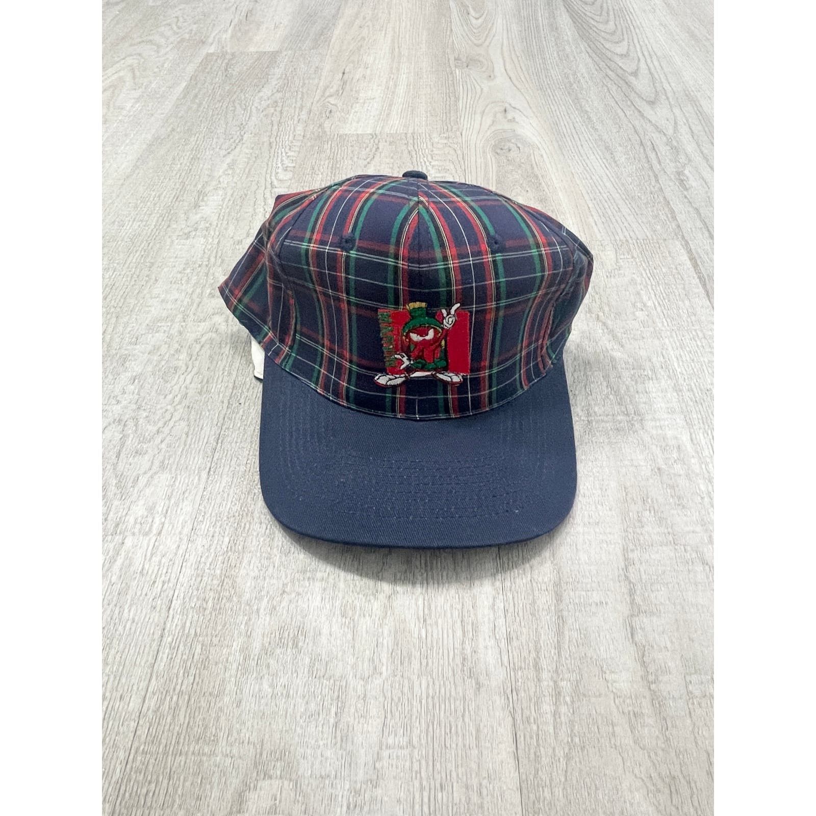 Vintage VINTAGE 90s Looney Tunes Marvin the Martian Snapback Hat Cap ...
