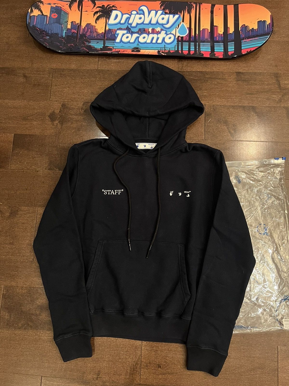Off-White Off White Staff Hoodie Slim Fit | Grailed