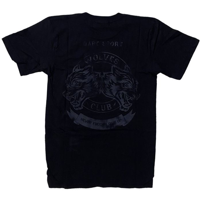 Darc Sport Darc Sport Wolves Club NFGU Distressed Graphic Tee T-Shirt ...