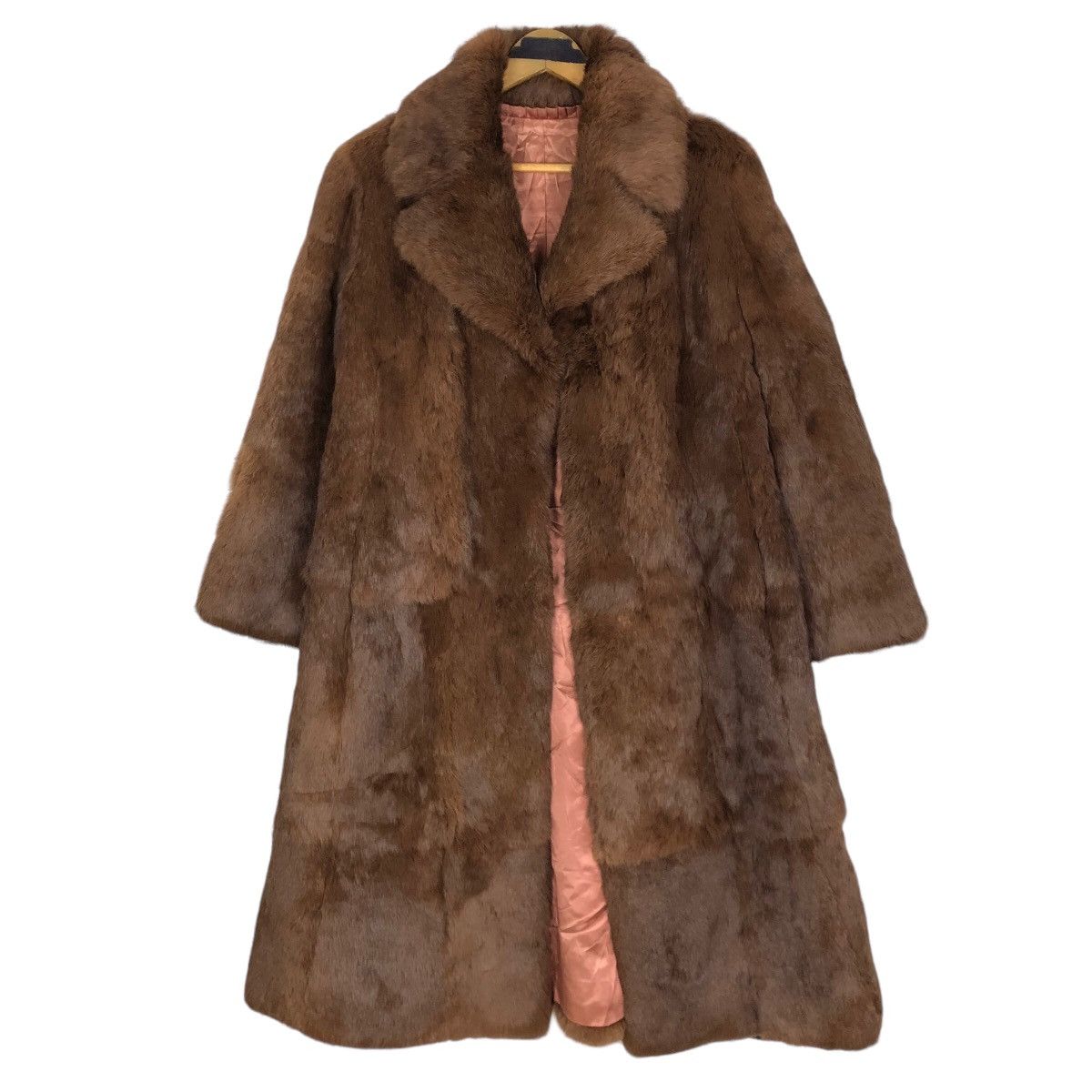 Designer × Vintage Vintage 90s Rotiny Italy Faux Fur Cutaway Duster ...