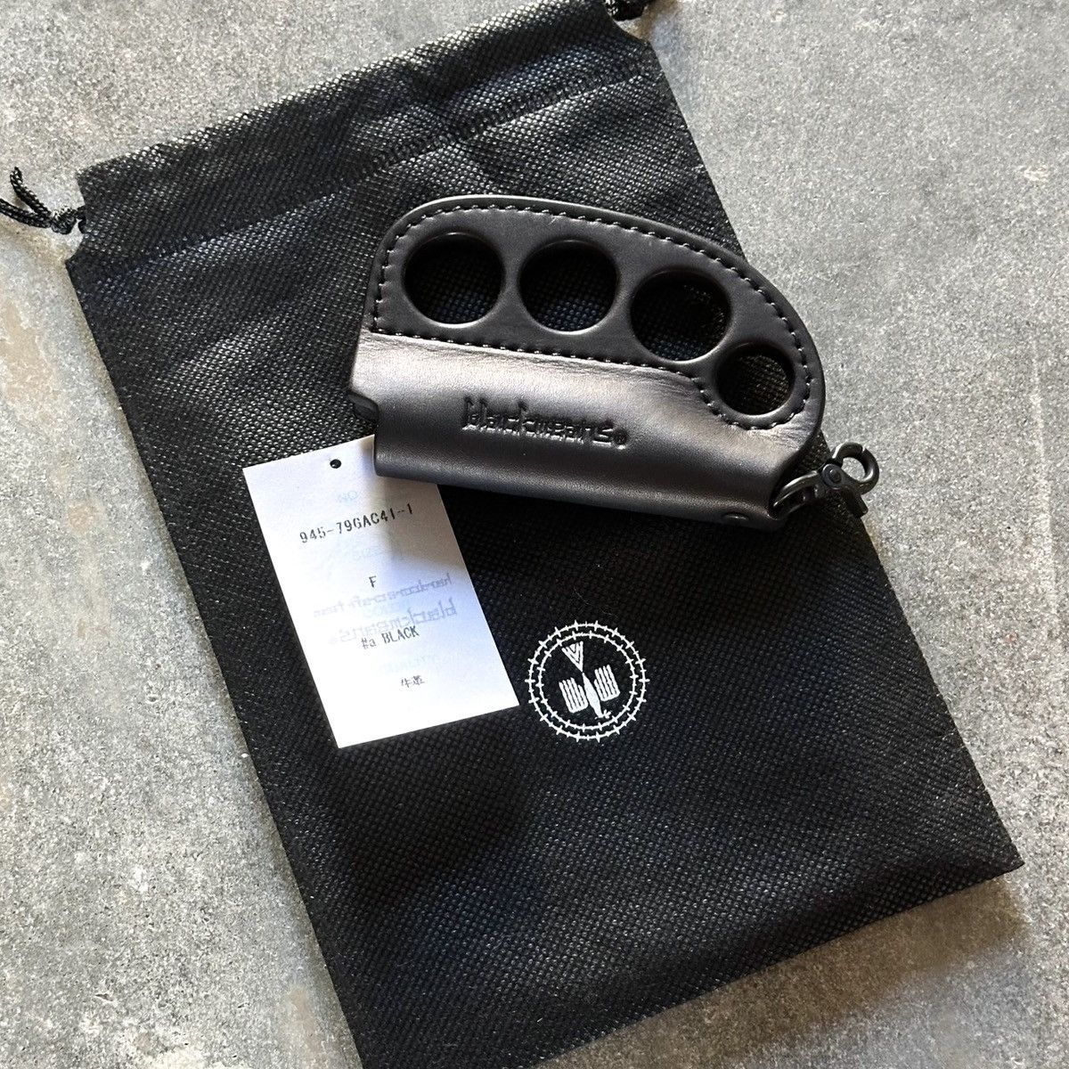 Blackmeans Leather Knuckle Lighter Case Keychain | Grailed