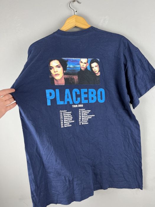 Vintage Vintage Placebo 2000 tour tee Black Music Market | Grailed