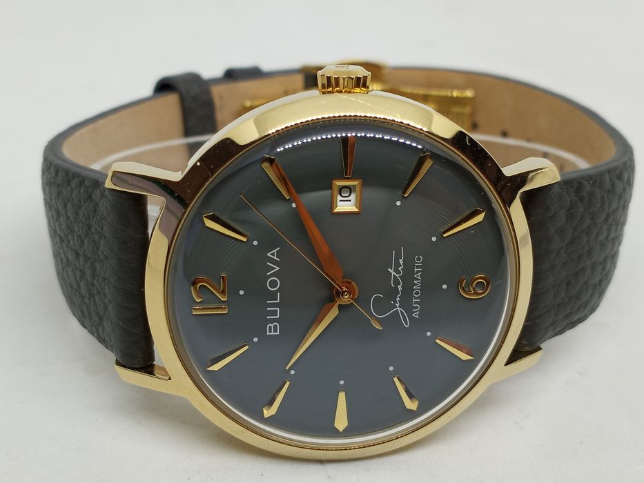 Bulova Bulova Sinatra 97B203 Men's 41mm Automatic 21 Jewel Watch | Grailed