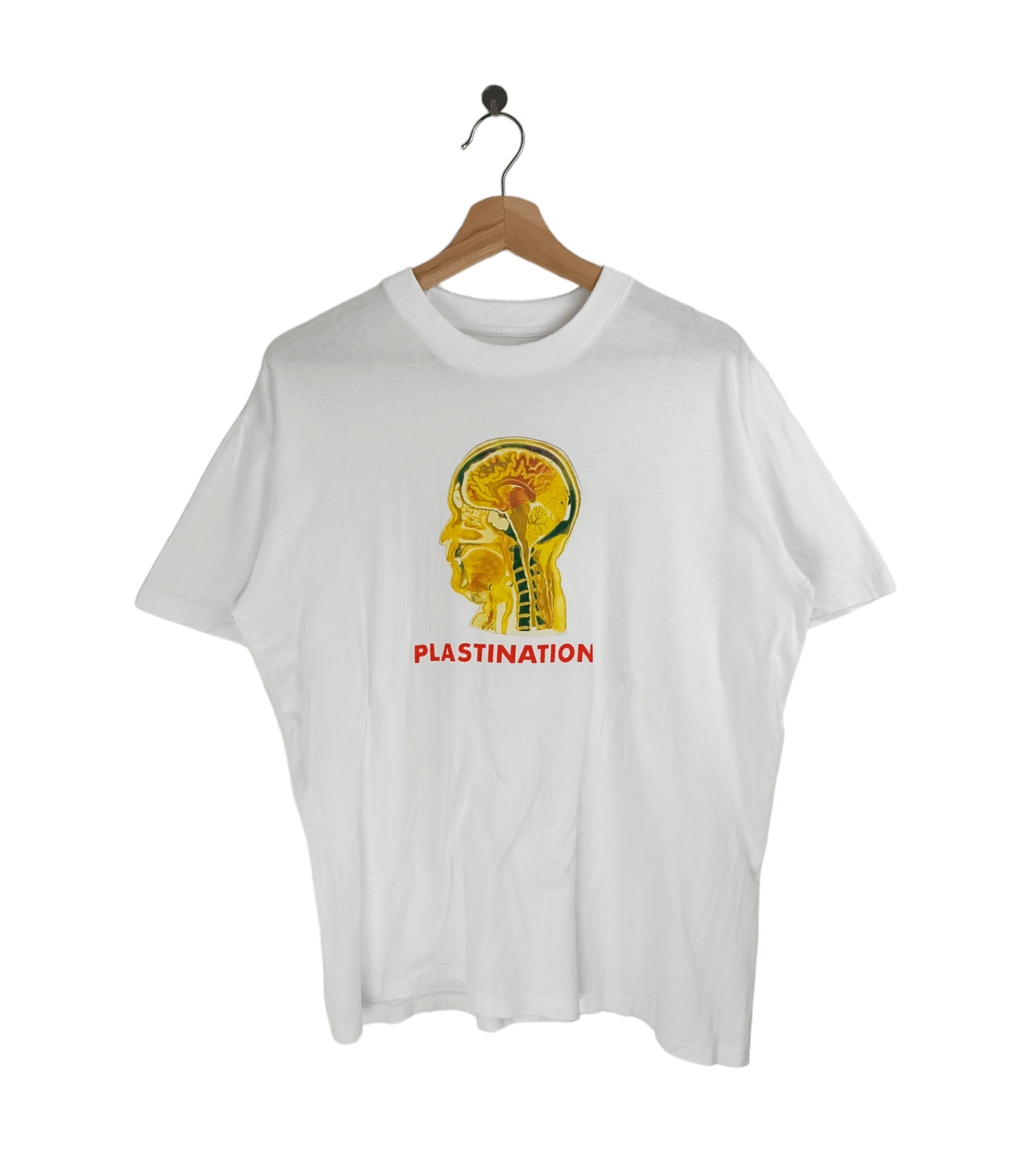 Vintage VINTAGE 90'S PLASTINATION ANATOMY SINGLE STITCH VERY RARE | Grailed