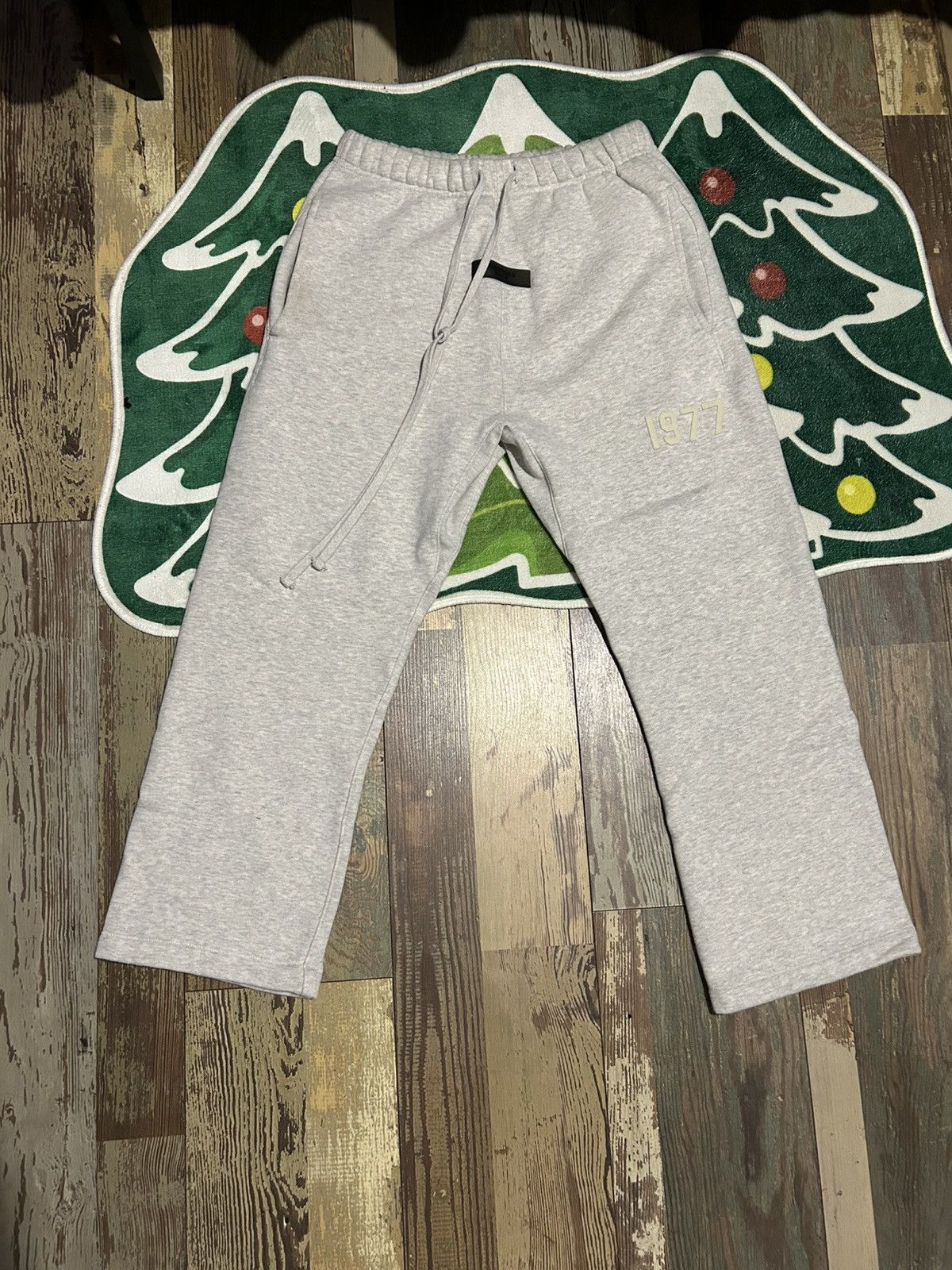 Essentials Off white cotton lounge essentails sweats | Grailed